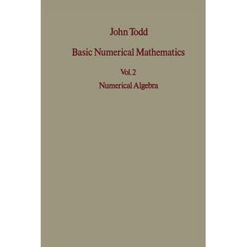 Basic Numerical Mathematics : Vol 2: Numeric...