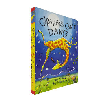 长颈鹿不会跳舞 英文原版 Giraffes Can't Dance 纸板书 自信乐观 悦纳自我