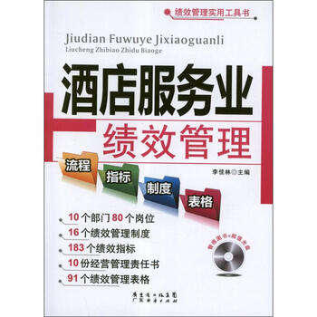 酒店服务业绩效管理流程.指标.制度.表格