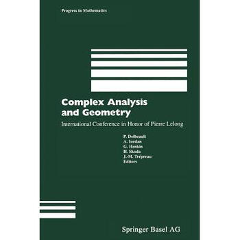 Complex Analysis and Geometry : Internationa...