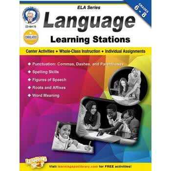 【】Language Learning Stations, Grades