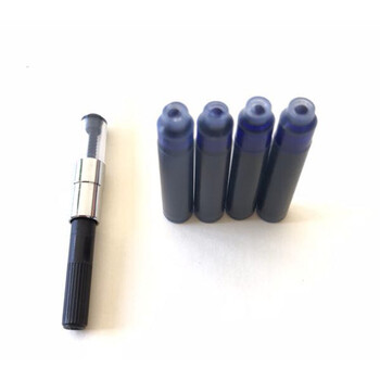 胜奈德钢笔配件-一个吸墨器、四个墨囊