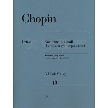 肖邦 升C小调夜曲 Chopin Nocturne cis-moll HN781