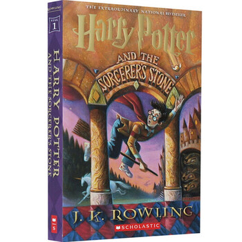 英文原版 哈利波特与魔法石 HARRY POTTER 1 美国经典版 进口原版