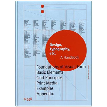 Design,Typography etc: A Handbook设计排版手册 英文平面设计
