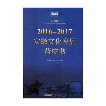 2016—2017安徽文化发展蓝皮书 文化 书籍