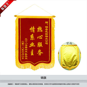 新款锦旗定制订做定做制作锦旗赠送幼儿园老师医生生日搞笑感谢龙须款发泡字锦旗 70X100cm