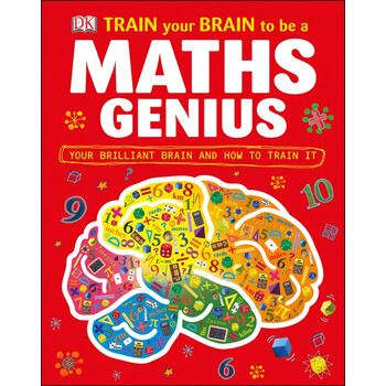 Train Your Brain to be a Maths Genius 进口儿童绘本