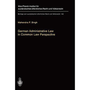 German Administrative Law in Common Law Pers...