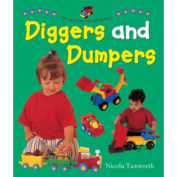 【】Say and Point Picture Boards: Diggers