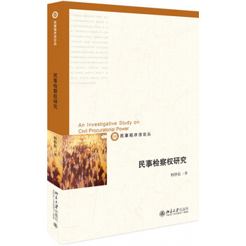 民事检察权研究/民事程序法论丛