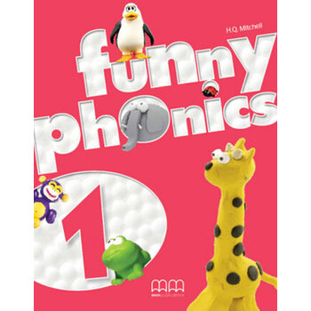 Funny Phonics1 原版进口 少儿自然发音 拼读 英语教材