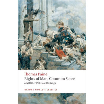 潘恩：人权、 常识及其他政治作品 英文原版 Rights of Man, Common Sense