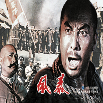 风暴（红色经典电影连环画：爱国主义教育系列）