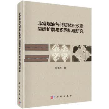 非常规油气储层体积改造裂缝扩展与织网机理研究 周德胜 9787030575142 科学出版