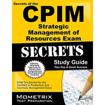 【】Secrets of the CPIM Strategic Management