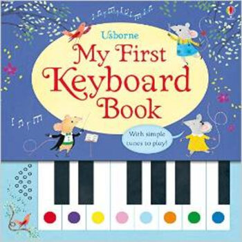 英文原版 My First Keyboard Book 宝宝学弹琴 Usborne