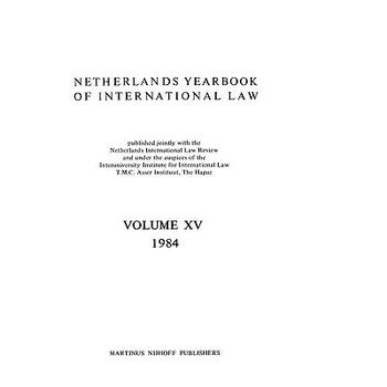 Netherlands Yearbook Of International Law, 1984