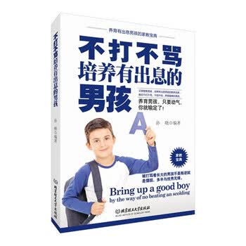 不打不骂培养有出息的男孩 孙晓著 9787564098612 北京理工大学出版社