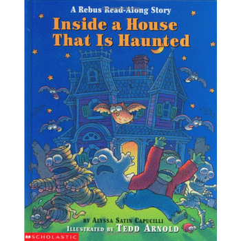 Inside a House That is Haunted (Scholastic Reader， Level 2)  在闹鬼的房子里 进口故事书