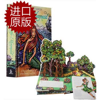 现货英文原版The Little Mermaid小美人鱼立体书安徒生作品