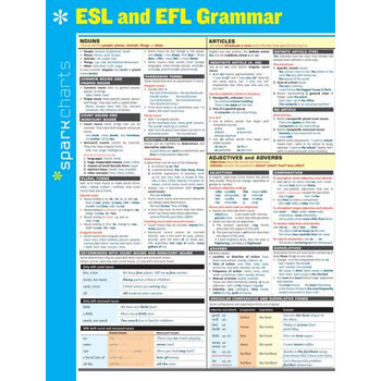 【】ESL and Efl Grammar Sparkcharts