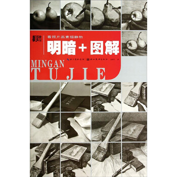 美教室·看照片画素描静物：明暗与图解