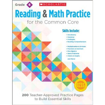 Reading and Math Practice for the Common Core (G
