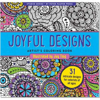 Joyful Designs Artist's Coloring Book (3