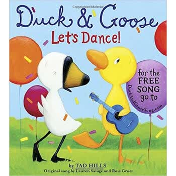 Duck & Goose， Let's Dance! (with an original song) 英文原版