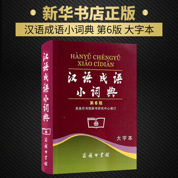 汉语成语小词典 第6版 大字本 商务印书馆 汉语成语字典词典辞典工具书 成语释义拼音