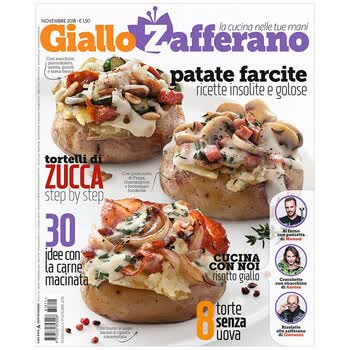 【包邮】【订阅】Giallo Zafferano 烹饪料理杂志 意大利意大利文 年订12期E422原版