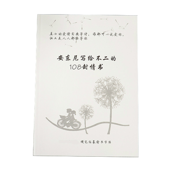 安东尼写给不二的情书 钢笔字帖成人行楷速成女生小清新行书楷书 田英章行书