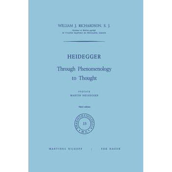 Heidegger : Through Phenomenology to Thought
