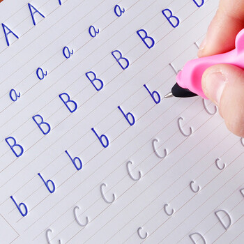 六品堂英语字帖小学生儿童字帖英语凹槽练字帖基础英文字帖小学