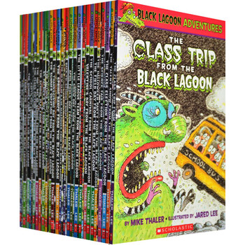 《英文原版 黑潭小学 Black Lagoon Adventures系列 27册 黑湖小学 儿童小说》【摘要 书评 试读】- 京东图书