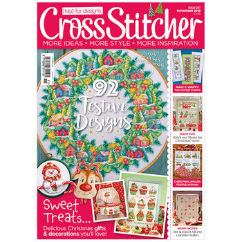 【包邮】【订阅】Cross Stitcher 十字绣杂志 英国英文 年订12期E487原版