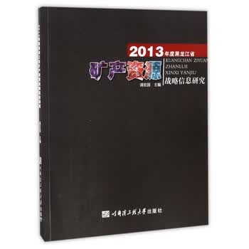 2013年度黑龙江省矿产资源战略信息研究