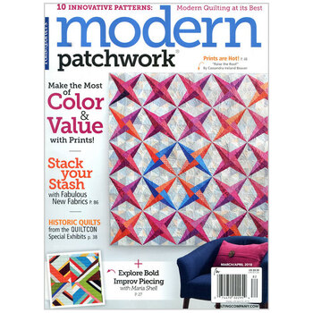 【包邮】【订阅】modern patchwork 手工编制生活杂志 美国英文 年订4期E468原版