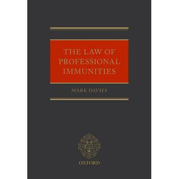 The Law of Professional Immunities