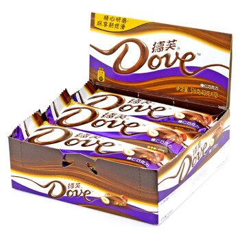 德芙（Dove） 榛仁巧克力43g*12包盒装巧克力516克 排块巧克力零食喜糖婚庆礼品【图片 价格 品牌 报价】-京东