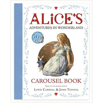 ALICE’S ADVENTURES IN WONDERLAND CAROUSEL BOOK 英文原版