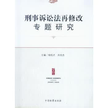 刑事诉讼法再修改专题研究