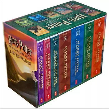 哈利波特全集7册 英文版全套原版小说 Harry Potter 1-7 美版正版 J.k罗琳