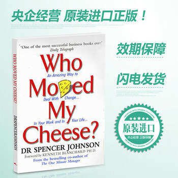 【英文原版】Who Moved My Cheese 纯英文版小说 谁动了我的奶酪英文版 进口书 正版