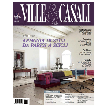 【包邮】【订阅】VILLE ＆ CASALI 居家装饰杂志 意大利 年订12期原版