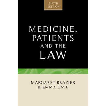 Medicine, Patients and the Law: Sixth Edition