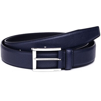 【普拉达2CC057PN9F0216-105】PRADA 普拉达 男士蓝色牛皮针扣腰带皮带 2CC057PN9F0216-105【行情 报价 ...