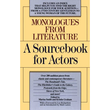 Monologues from Literature  A Sourcebook for Act