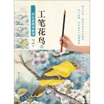 新编养心斋描摹画谱`工笔花鸟2